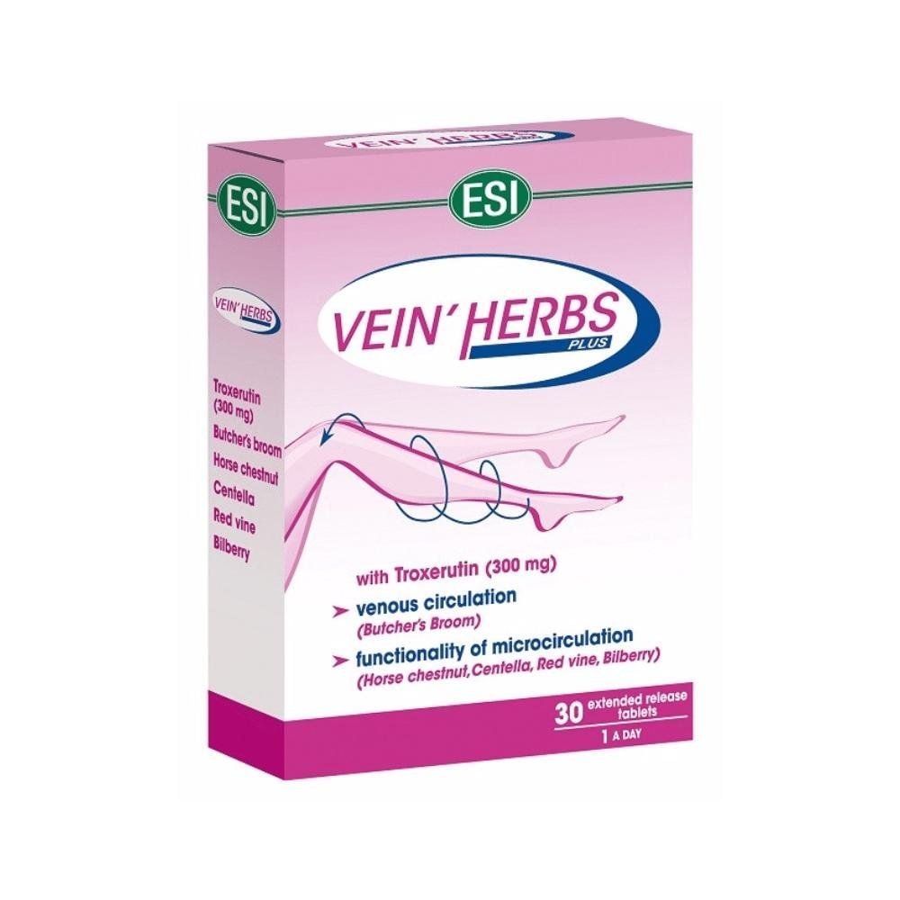 Esi Vein Herbs Plus Tablets 30's – ZimSeller Pharmacy