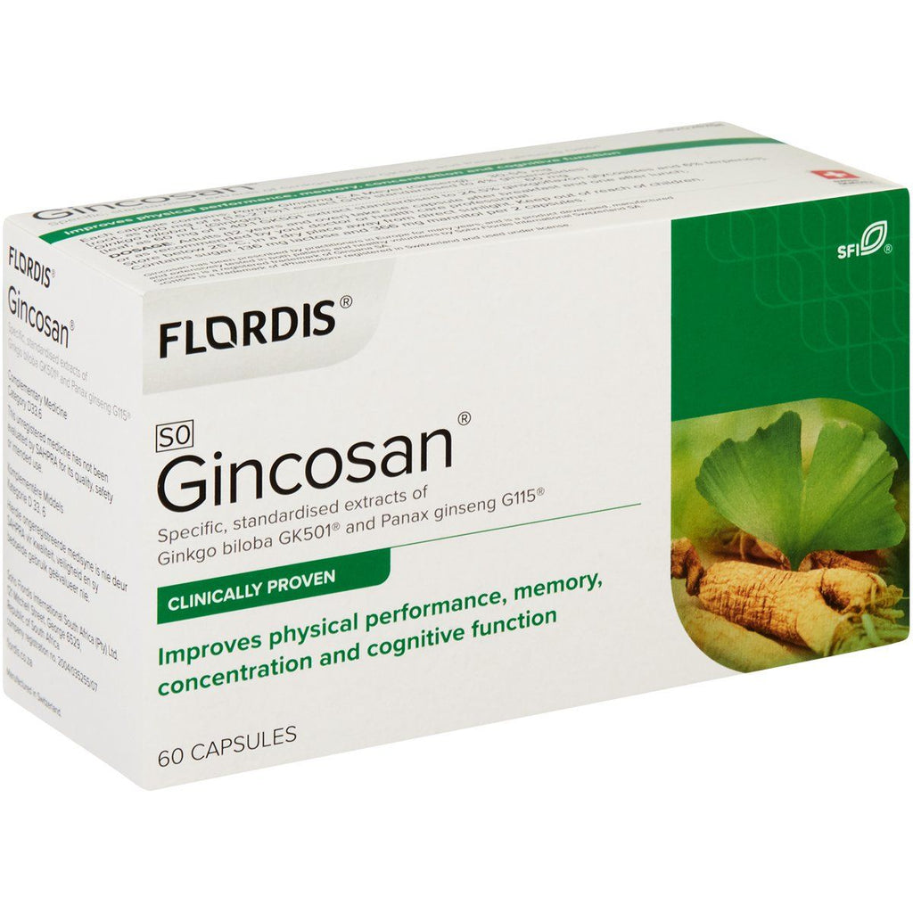 Gincosan Cap's 60's – ZimSeller Pharmacy