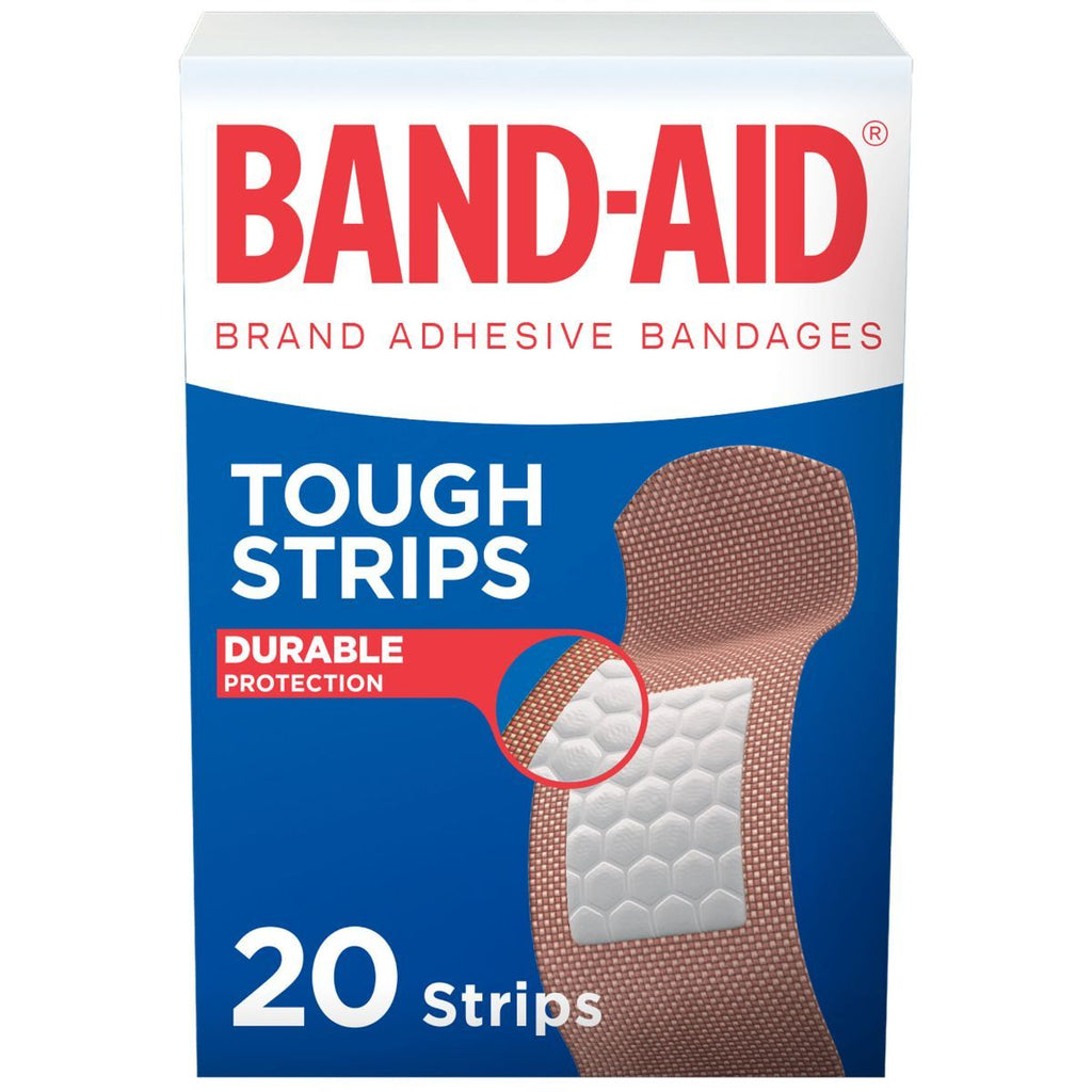 Band Aid, Tough Strips, Pack Of 20 Strips – ZimSeller Pharmacy