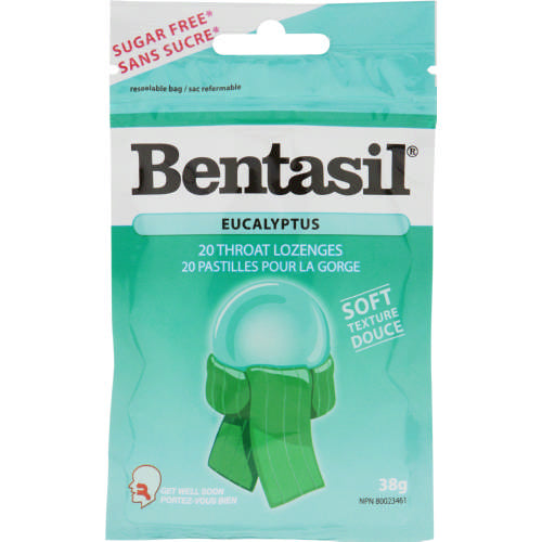 Bentasil Sugar Free Throat Lozenges Eucalyptus 20 Lozenges – ZimSeller ...