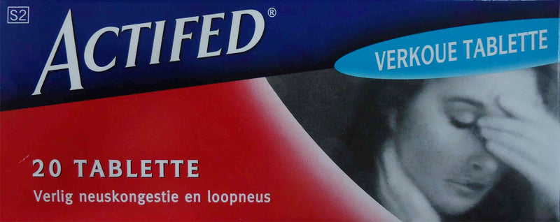 Actifed Cold Tablets 20s – ZimSeller Pharmacy